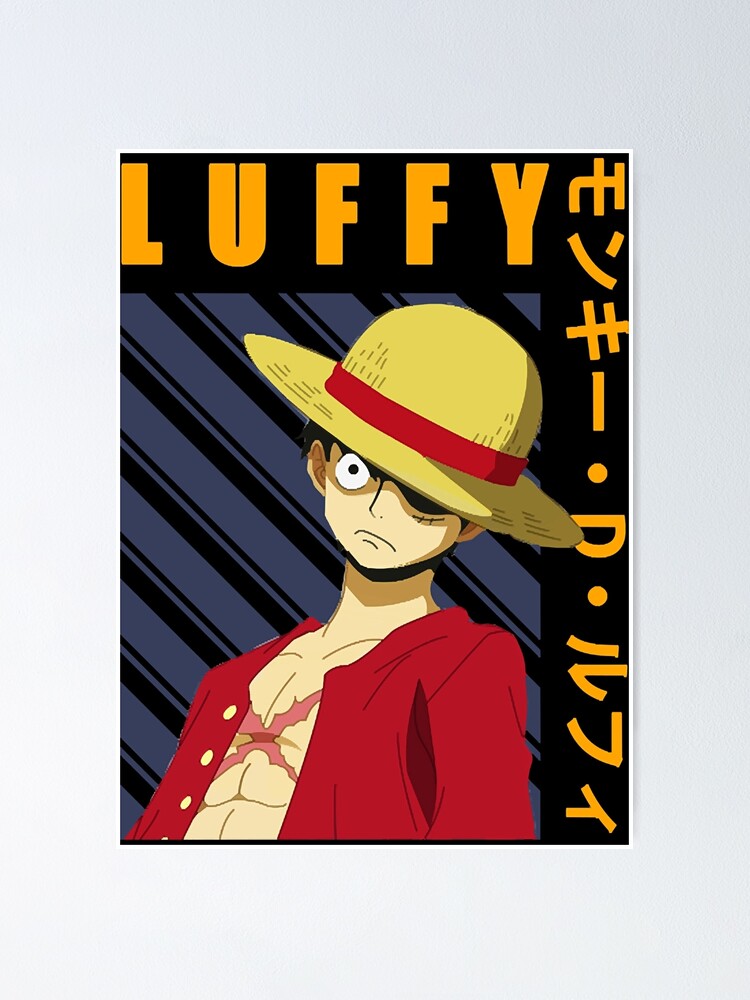 "Luffy " Poster for Sale by ivoreegoin | Redbubble