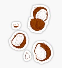 Coconut Stickers | Redbubble