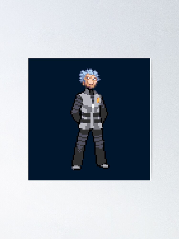 "Cyrus Battle Sprite" Poster for Sale by rachxt | Redbubble