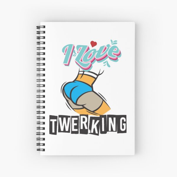Home & Living Office & School Supplies Office Twerk Journal Booty Twerk Spiral Notebook Funny ...