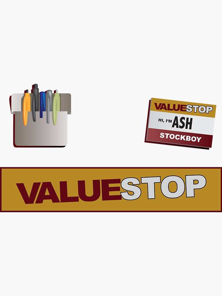 "Value Stop - Come Get Some" Sticker for Sale by kempster | Redbubble