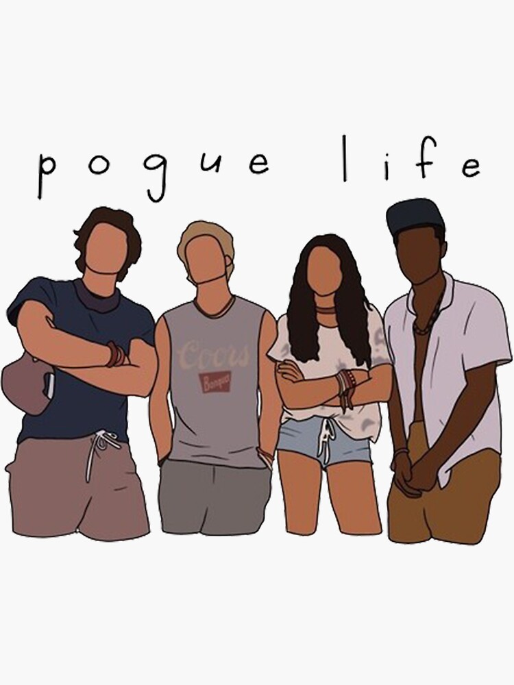 "Pogue Life" Sticker for Sale by ellisbela | Redbubble