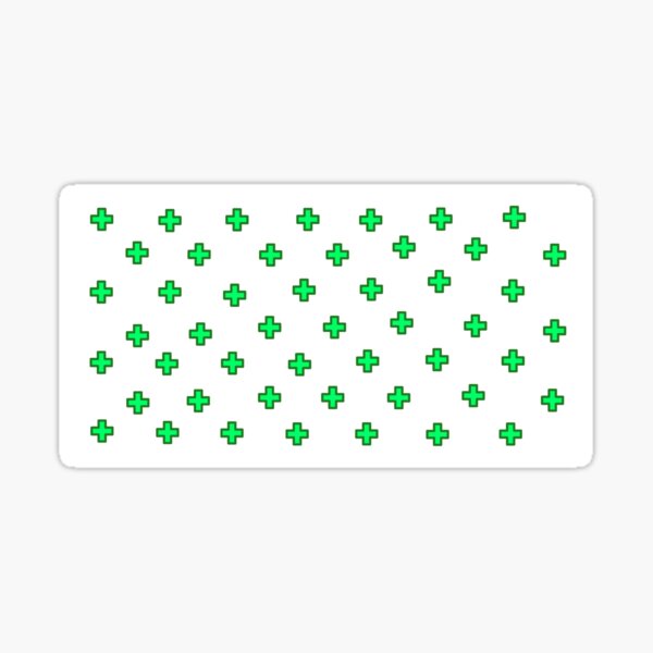 "Plus sign" Sticker for Sale by Hasukito | Redbubble