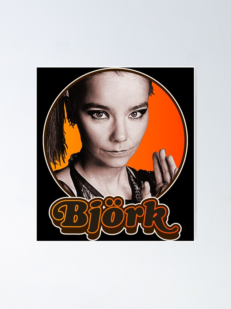 "Bjork pop logo" Poster for Sale by StahlNormaIrene | Redbubble