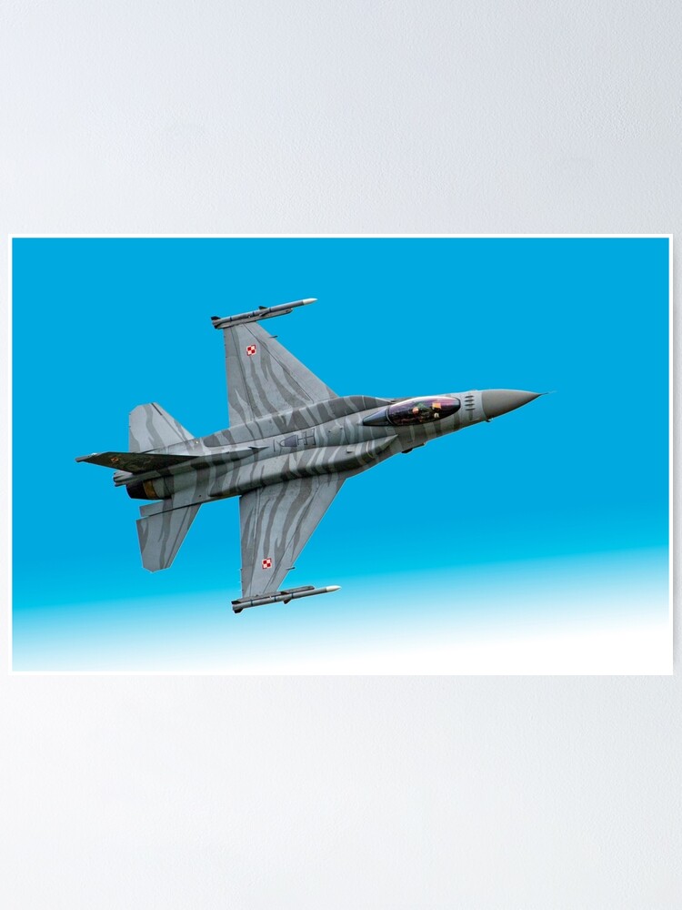 "Lockheed Martin F-16 Poland" Poster by criso | Redbubble