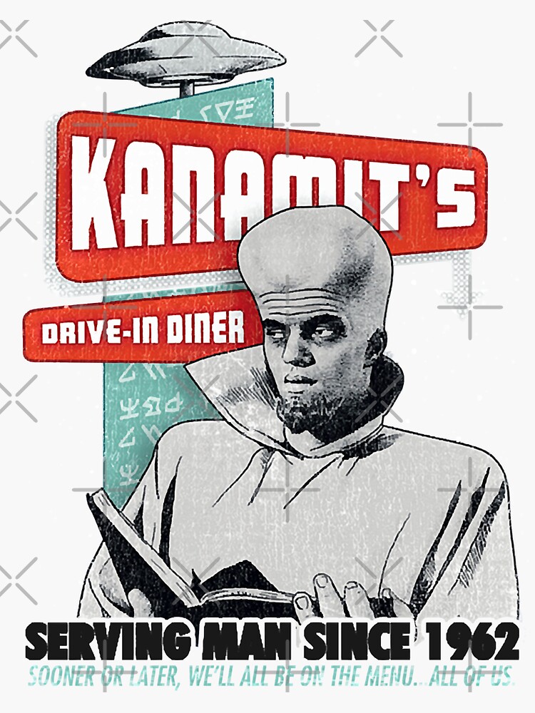 "The Another Twilight Zone Movie Big eye Science Fiction kanamits diner ...