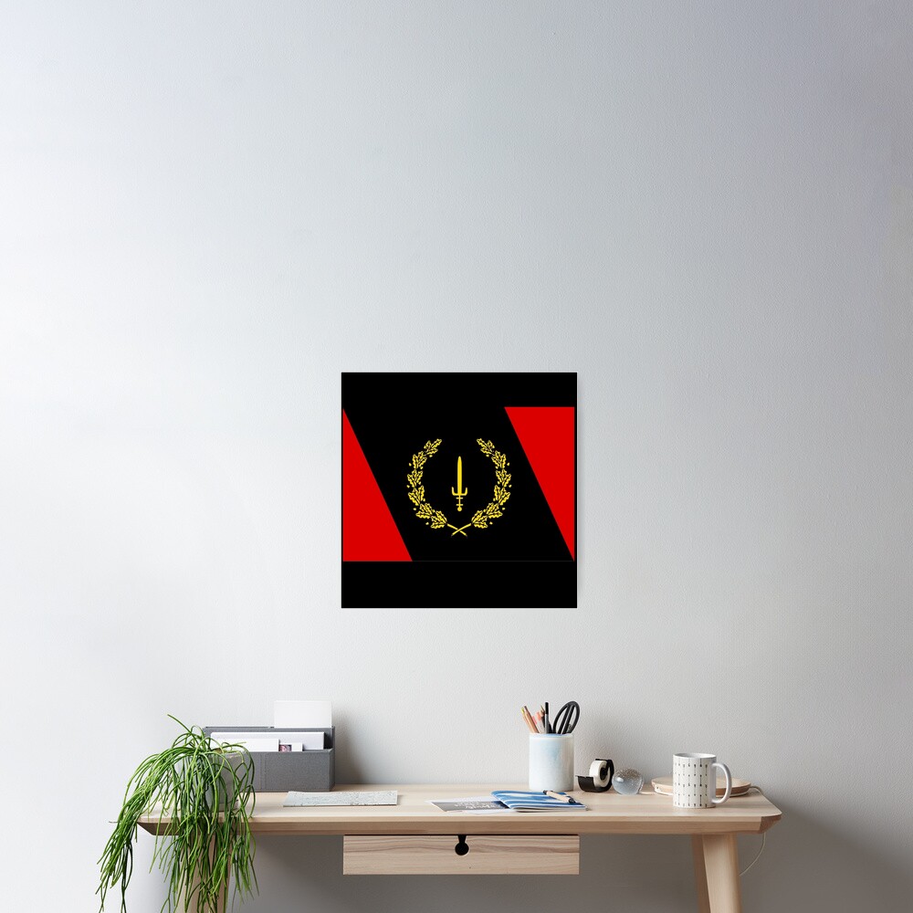 "Black American Heritage Flag 1967" Poster for Sale by Lizzyapparel ...