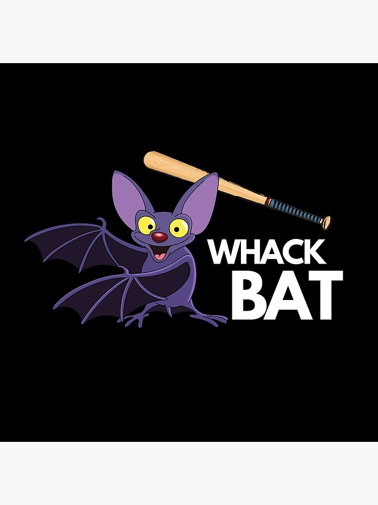 "Whack Bat " Poster by azamzaki | Redbubble