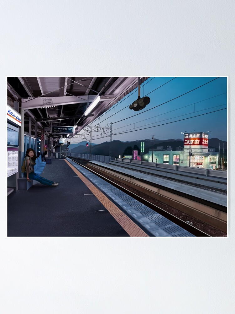 "Katsu Station" Poster for Sale by Katsu-ChanArt | Redbubble
