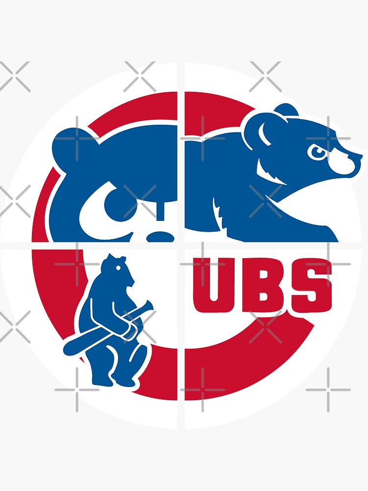 "Chicago Northside Baseball Quad 2" Sticker for Sale by designsbydif ...