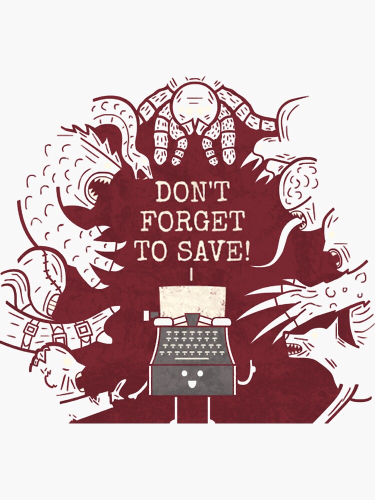 "Don't Forget To Save" Sticker for Sale by boost677 | Redbubble