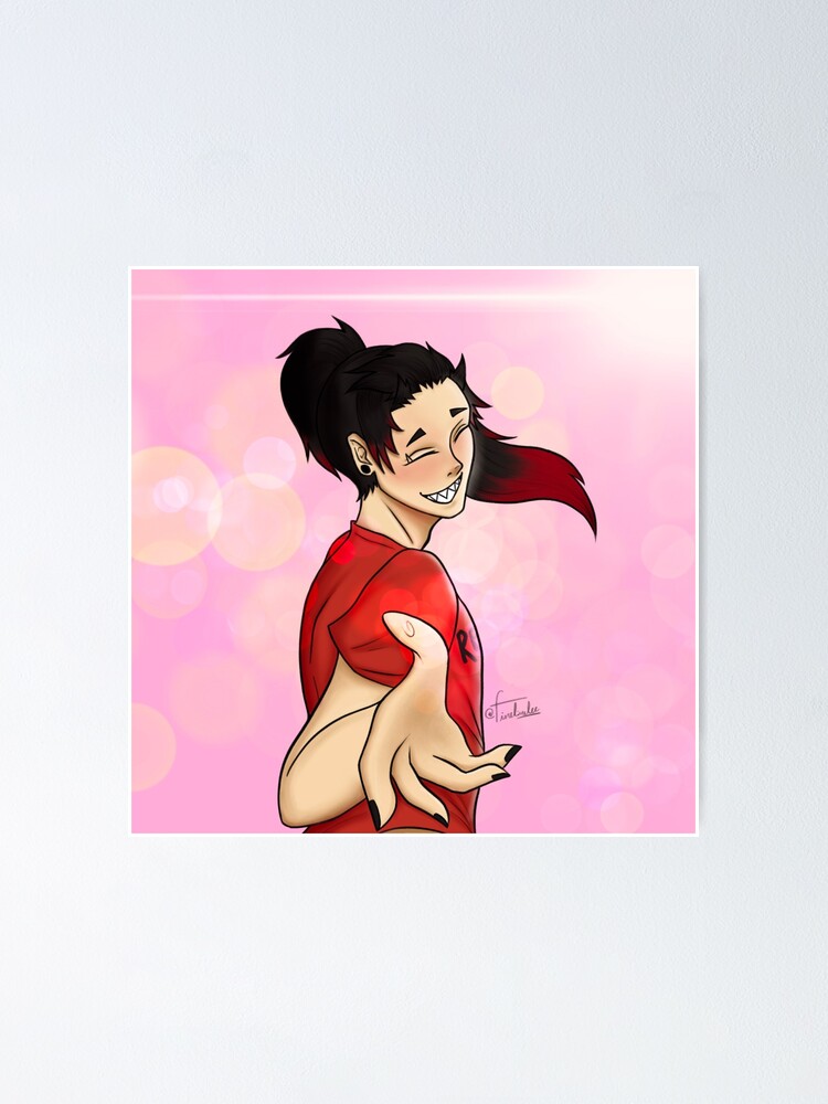 "timeskip kirishima" Poster by finelinelee | Redbubble