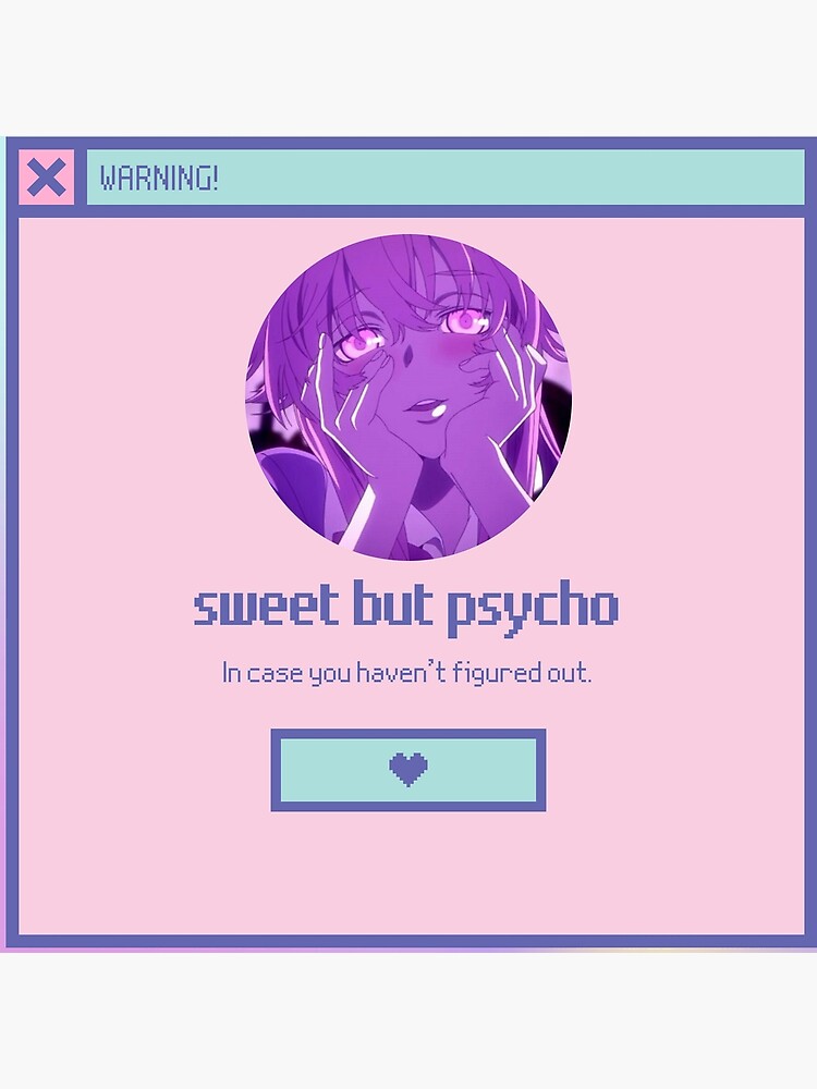 "psycho girl" Poster by kanzenstyle | Redbubble