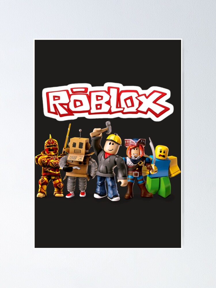 "Roblox game" Poster for Sale by TucketKinging | Redbubble