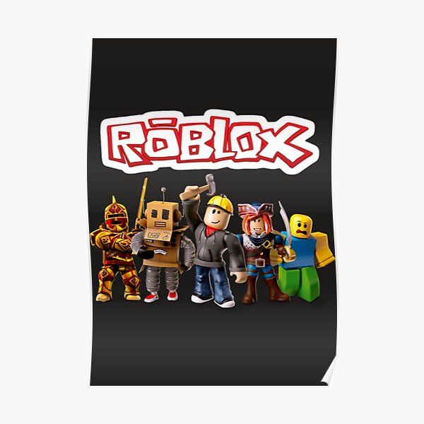 "Roblox game" Poster for Sale by TucketKinging | Redbubble