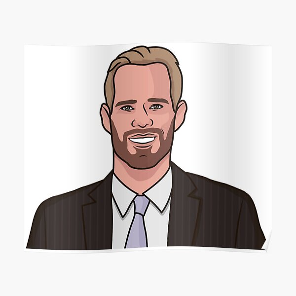 Póster «Dibujos animados de Joe Buck» de Apparel-City | Redbubble