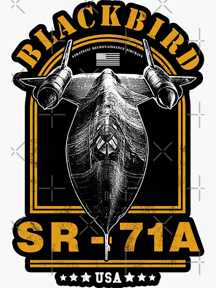 "SR-71 Blackbird" Sticker for Sale by RycoTokyo81 | Redbubble