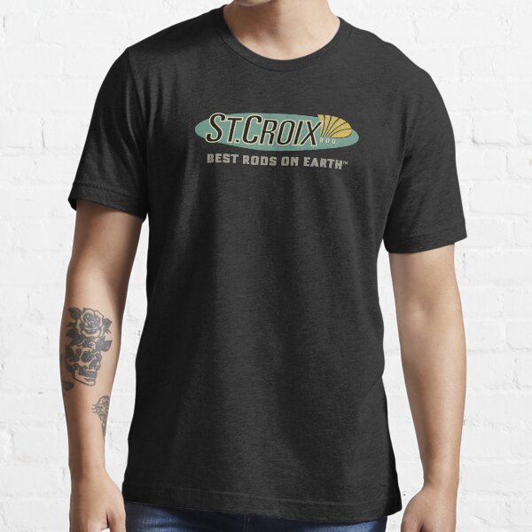 "FISHING-ST CROIX LOGO" T-shirt for Sale by apalroger | Redbubble | abu ...