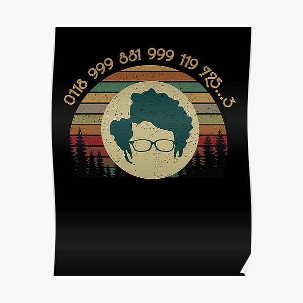 "Maurice Moss The It Crowd 0118 999 881 999 119 725 Team s" Poster by ...