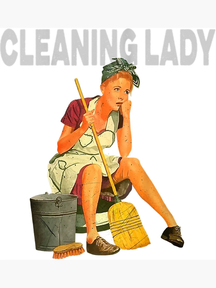 1950 Cleaning Lady 1950s Housewife Cleaning Hi Res Stock Photography