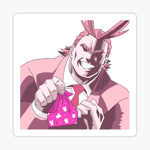 "All Might" Sticker for Sale by SpaceCadetSam | Redbubble