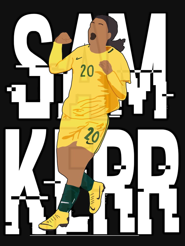 "Sam Kerr" T-shirt for Sale by ScottHorwitt | Redbubble | sam t-shirts ...