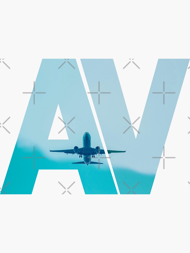 "OG Blue Pop Art - Aviation Lover, Avgeek, Pilot, Spotter, Plane ...