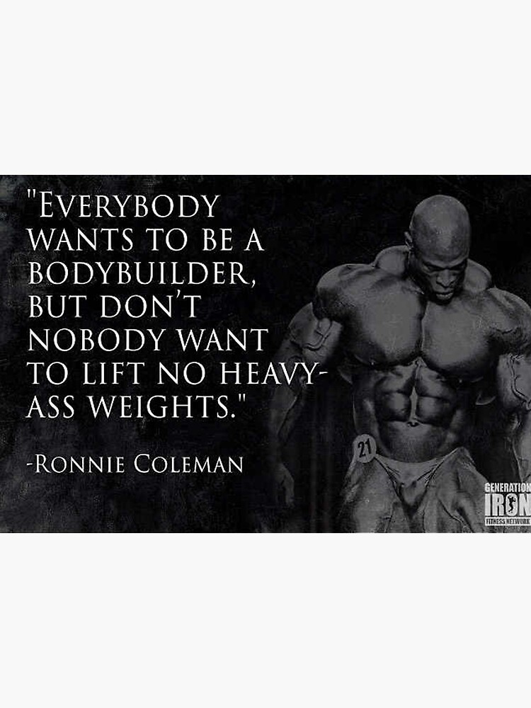 "Ronnie Coleman Legend" Sticker for Sale by SabrinaSantosa | Redbubble