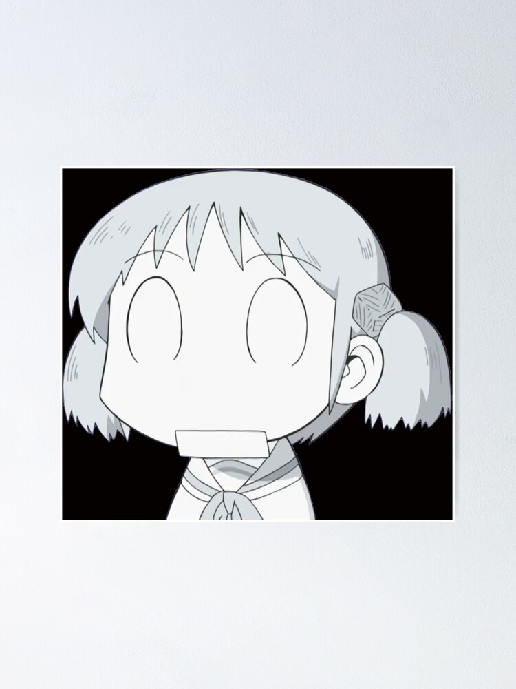 Póster «Mio Nichijou Icons Anime» de Animecomic | Redbubble