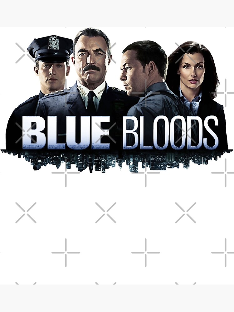 "Blue bloods logo" Art Print by SmithJoseBessie | Redbubble