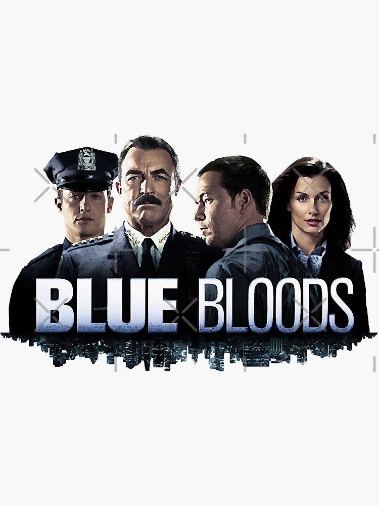 "Blue bloods logo" Sticker for Sale by SmithJoseBessie | Redbubble