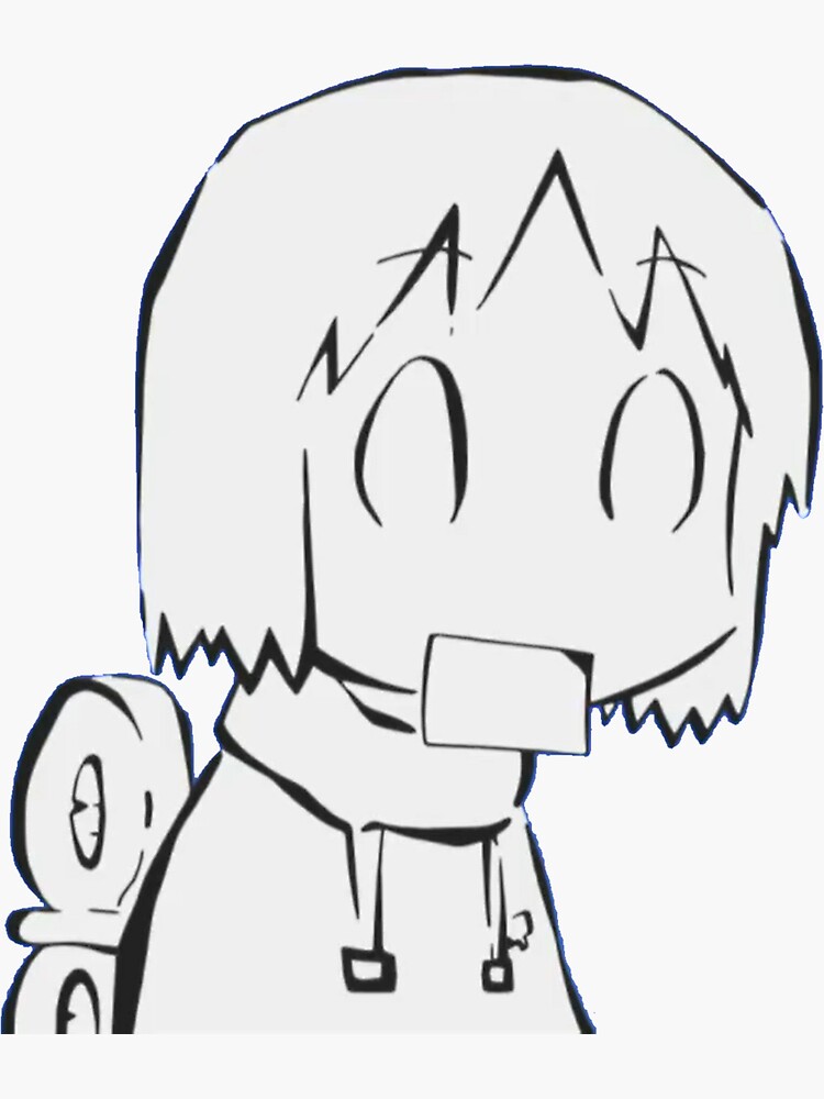 "Nano Nichijou Icons Anime" Sticker for Sale by Animecomic | Redbubble