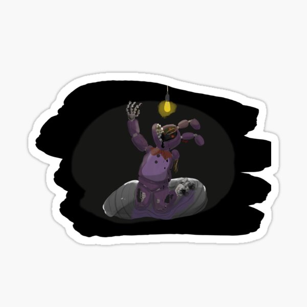 "Withered Bonnie" Sticker for Sale by Bog-Goblin | Redbubble