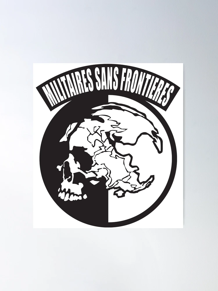 Logotipo De Metal Gear Msf Emblema De Militaires Sans Frontieres