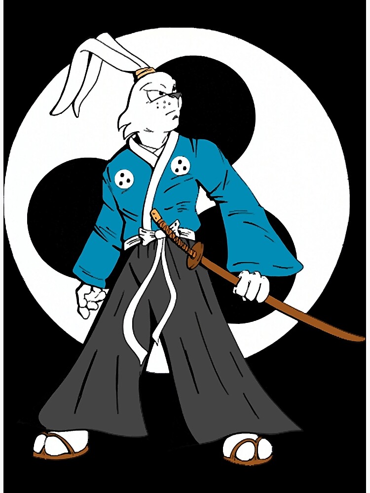 "Samurai Rabbit " Poster by Flessner97 | Redbubble