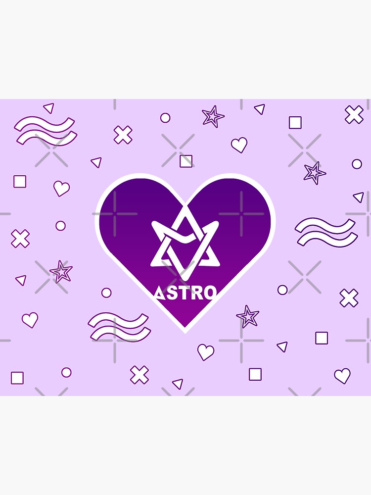 "ASTRO HEART (Logo Ver.)" Sticker for Sale by lovely-day | Redbubble