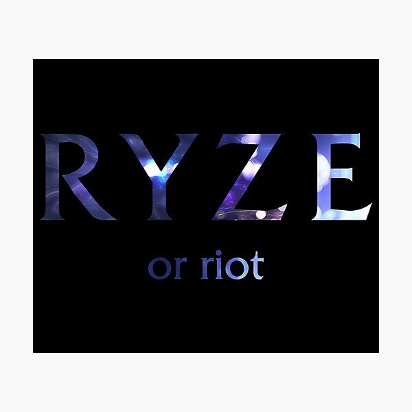 Ryze Photographic Prints | Redbubble