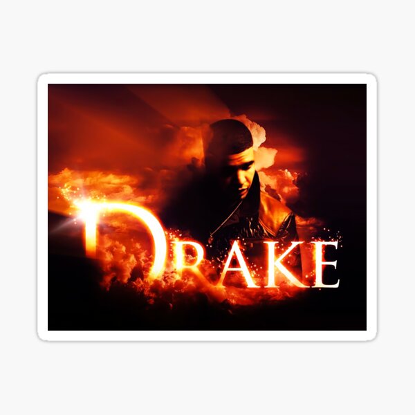 "fire is burning drak" Sticker for Sale by iinlonte | Redbubble