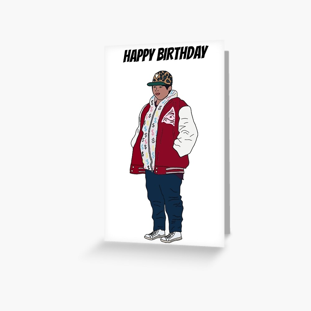 "Ricky Baker Hunt for the Wilderpeople Happy Birthday " Greeting Card ...