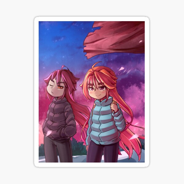 "celeste poster" Sticker for Sale by YoungMeganTodd | Redbubble
