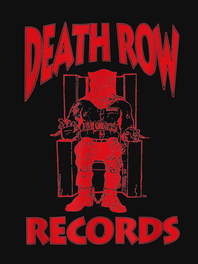 "Death Row Records Red Logo " T-shirt for Sale by RileyReynolds ...