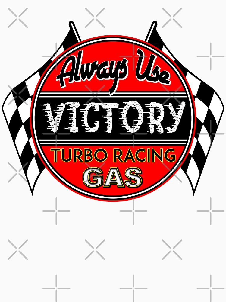 "Victory Racing Gas Fuel Vintage Auto Car Advertising Logo Hot Rods 2 ...