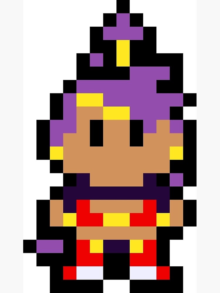 "Pixel Shantae" Art Print for Sale by ImpishMATT | Redbubble