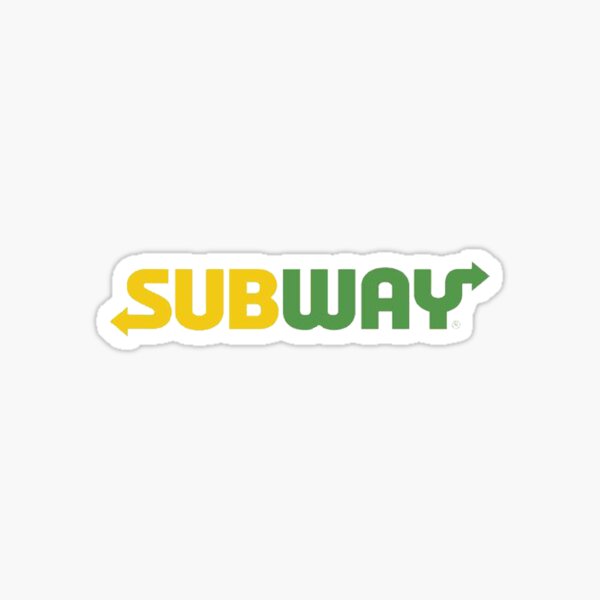 Subway Restaurant Stickers | Redbubble