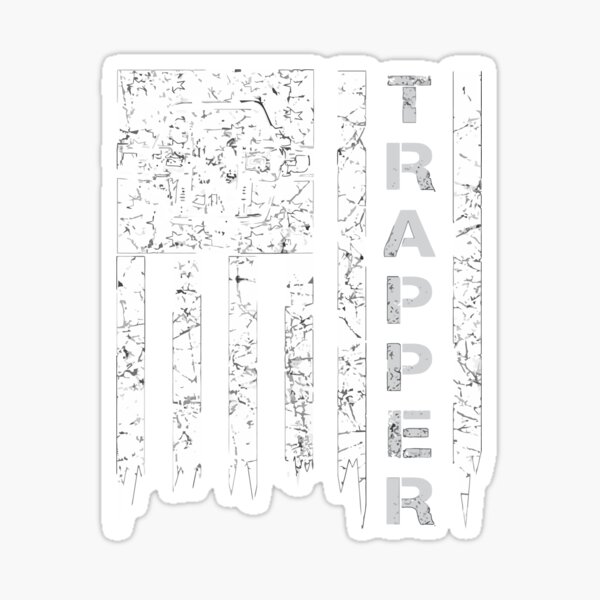 "American Flag Trapping For Men And Women Who Trap" Sticker for Sale by ...