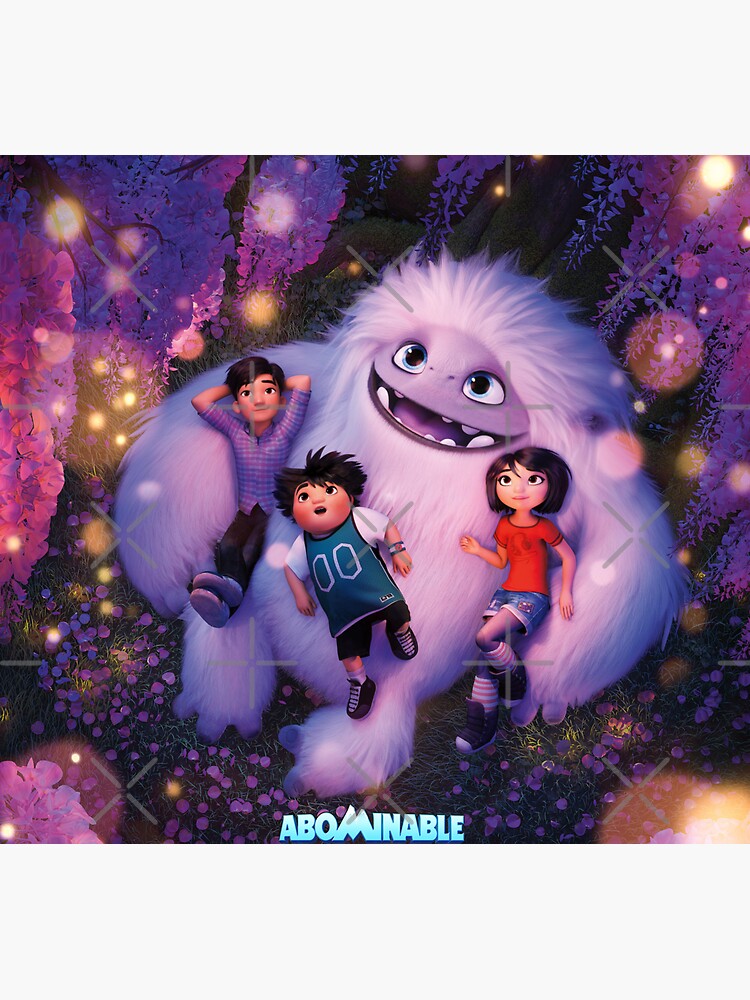 "Abominable Tshirt" Sticker for Sale by Dcfunmeme | Redbubble