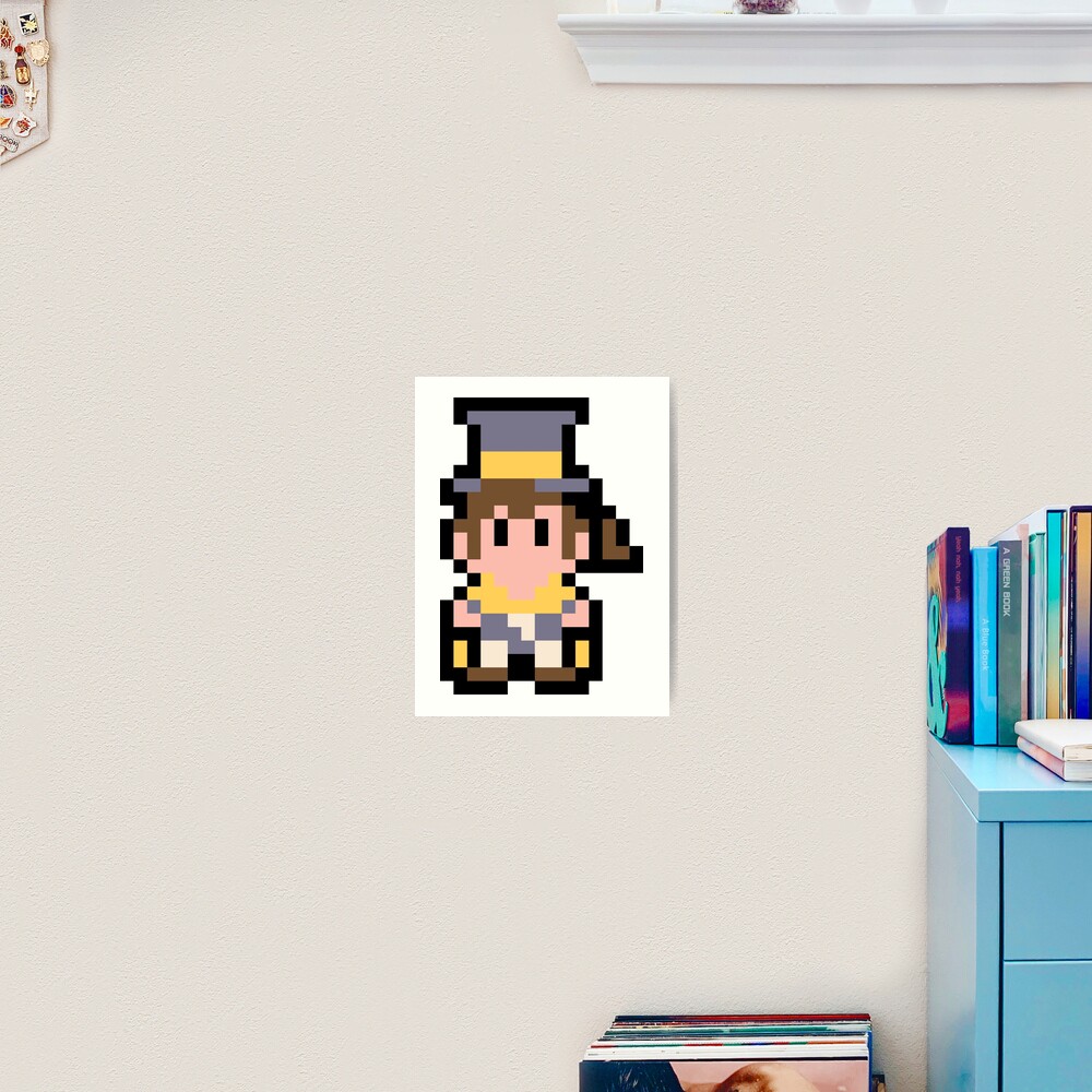 "Pixel Hat Kid" Art Print by ImpishMATT | Redbubble