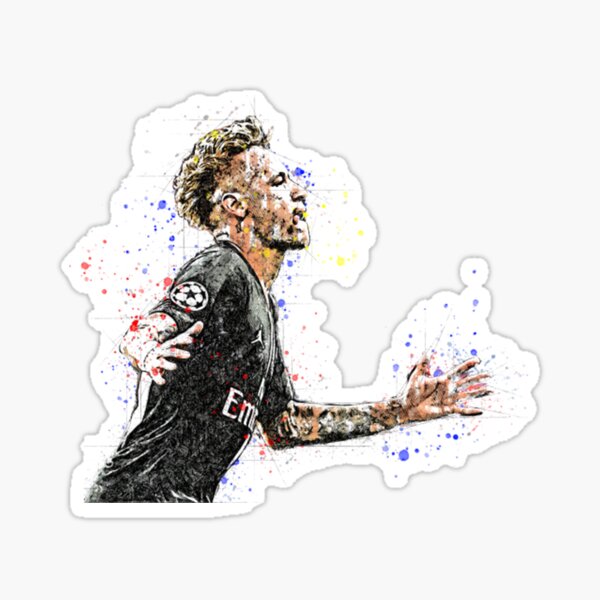 "Neymar Neymar " Sticker for Sale by NaymaRibo | Redbubble