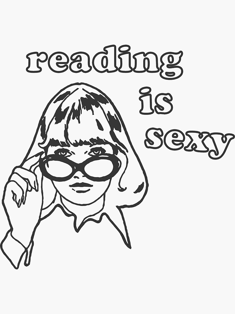 Reading Is Sexy Rory Gilmore Sticker For Sale By Daisyhav Redbubble