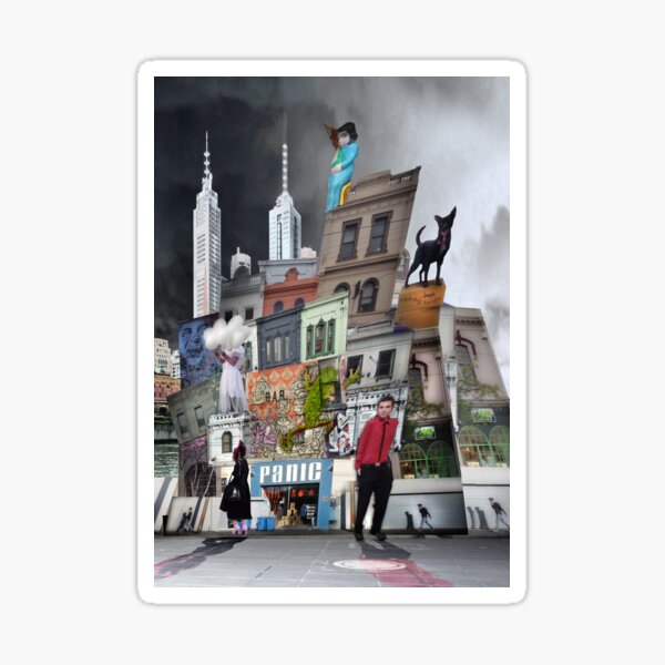 "Fitzroy " Sticker for Sale by mmawson | Redbubble